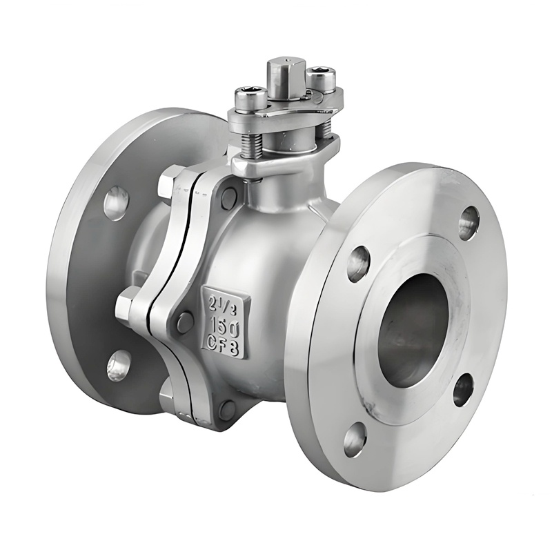 WCB SS304 Flanged Floating Ball Valve 150LB 300LB - China Ball Valve ...