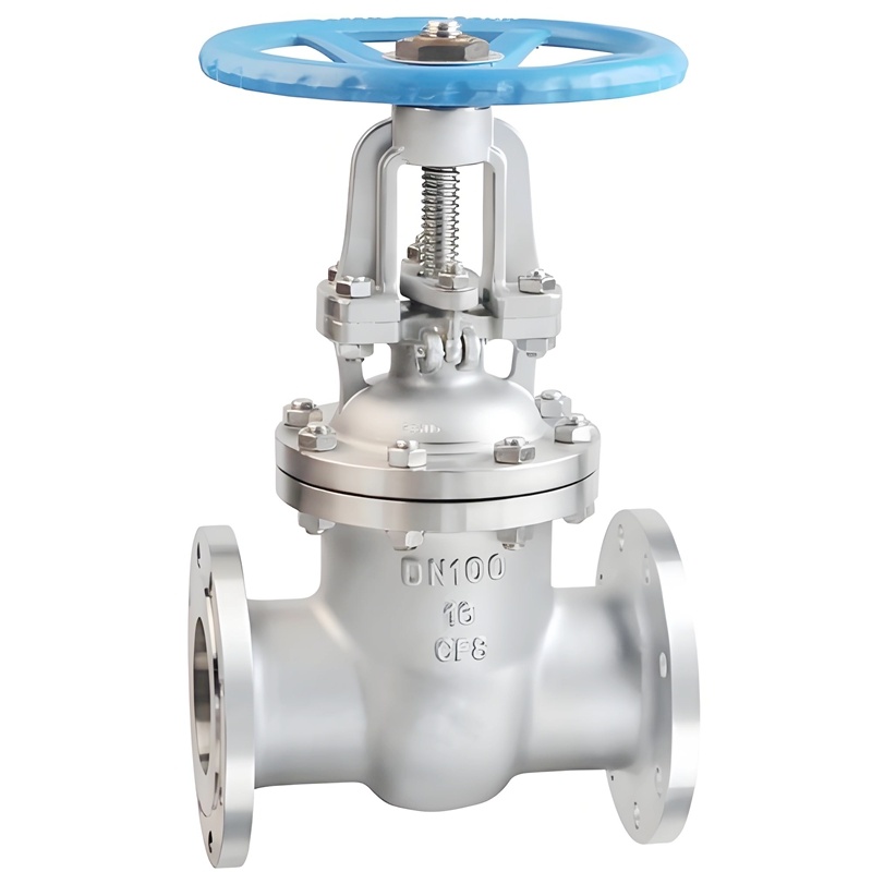 China WCB CF8 CF8M DIN Flanged Gate Valve PN16 PN64 Manufacturer