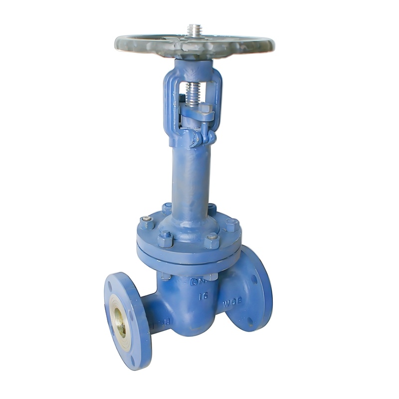 WCB CF8 Bellows Seal Gate Valve Flanged PN16 150LB- China Bellows Gate ...
