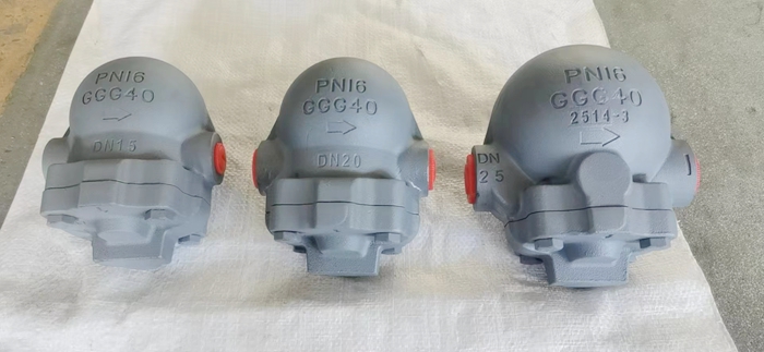 WCB SS304 FT14 Thread Float Ball Steam Trap BSPT NPT Made in China