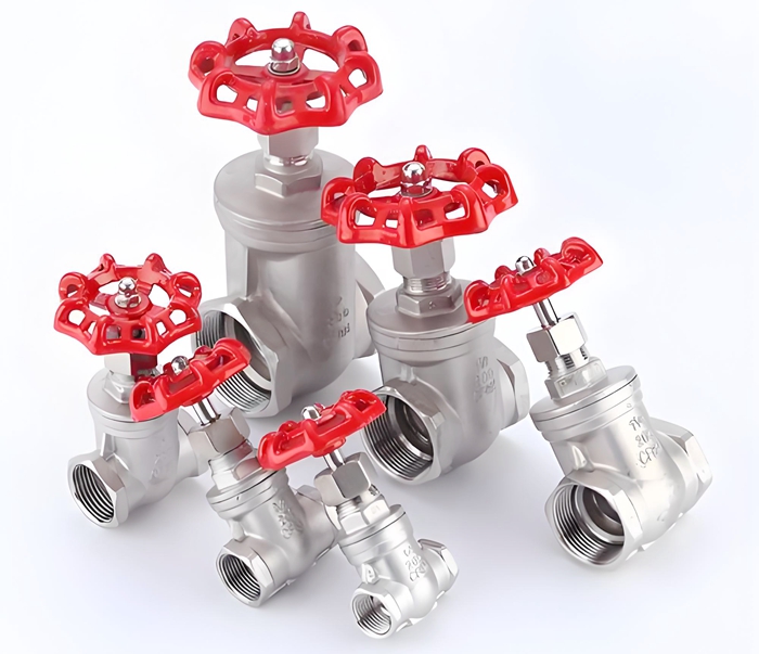 CF8 CF8M Threaded Gate Valve BSPT NPT PN16- China Threaded Gate Valve ...